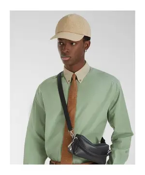 Fendi Ff Jacquard Cotton Baseball Cap
