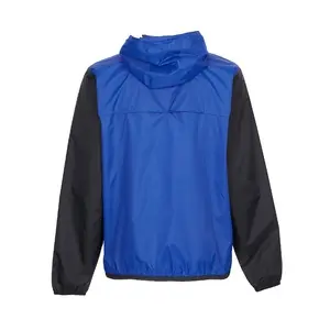 Play Comme Des Garcon X K-way Colour-block Hooded Anorak - Blue
