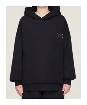 Y3 Padded Hoodie With Ribbed Trim