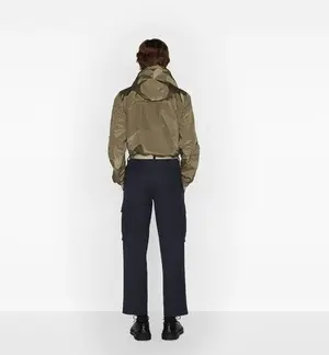 Dior Embroidered Logo Hooded Jacket