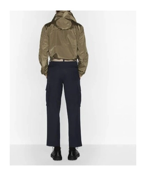 Dior Embroidered Logo Hooded Jacket - Brown