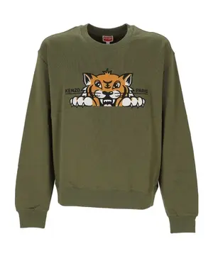 Kenzo Happy Tiger Crewneck Sweatshirt