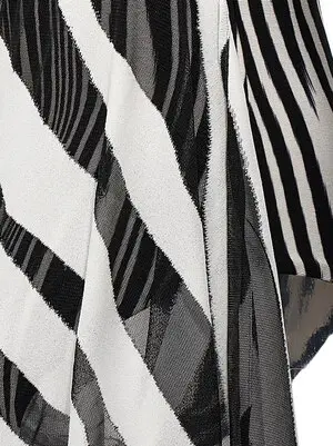 Missoni Sleeveless Jumpsuit With All-over Pattern And Round Collar