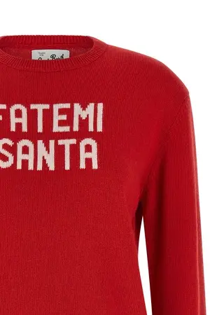 MC2 SAINT BARTH Fatemi Santa Crewneck Jumper