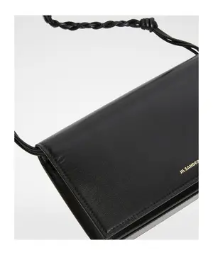 JIL SANDER Strap Tangle Wallet - Black