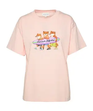 Maison Kitsuné Short Sleeve Crewneck T-shirt