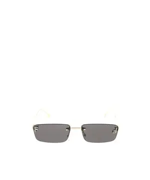 Fendi Rectangle Frame Sunglasses - Gray
