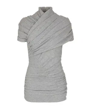 Balmain Draped Knit Top