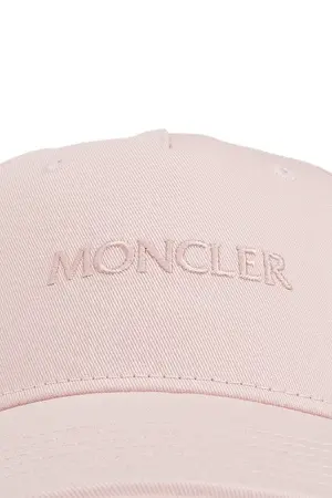 Moncler Logo Baseball Cap - Pink