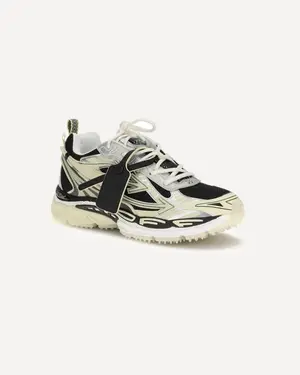 Off-White Lace-up Sneakers - Black
