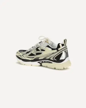 Off-White Lace-up Sneakers - Black