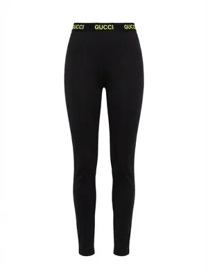 Gucci Logo-print Waistband Leggings