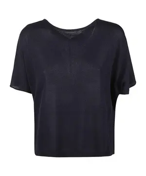 BASERANGE Short-sleeved T-shirt - Black