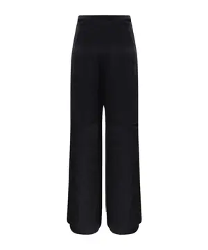 Michael Kors Georgette Pleated Wide-leg Trousers