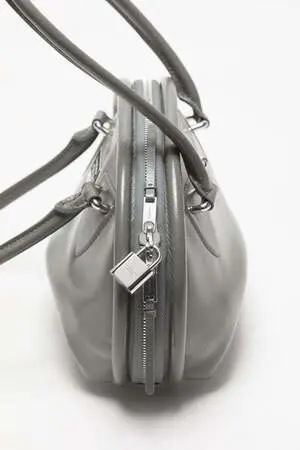 Acne Studios Bowlina Logo Plaque Mini Shoulder Bag