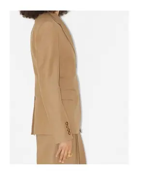 Burberry Single-breasted Tailored Jacket