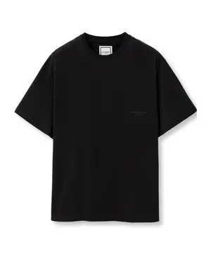 WOOYOUNGMI Logo Print T-shirt - Black