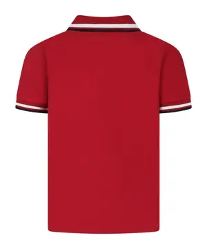Moncler Logo Patch Polo Shirt