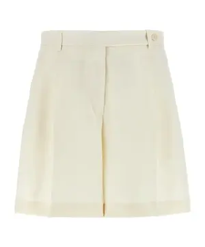 BRIONI Brioni Pleated Front Zipper Shorts
