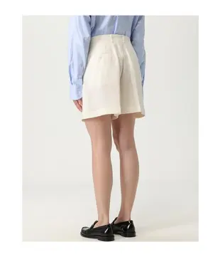 Brioni Pleated Front Zipper Shorts