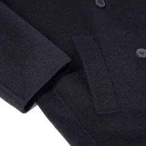 Emporio Armani Double-breasted Lapel Coat