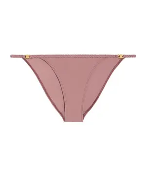 Celine Triomphe Swimsuit Bottom In Matte Jersey - Rosy