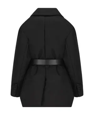 Prada Belted Logo-detailed Puffer Jacket