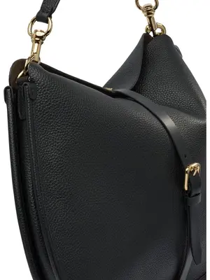 Etro Maxi Leather Bag - Black