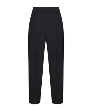 PT TORINO Tailored Fit Trousers - Black