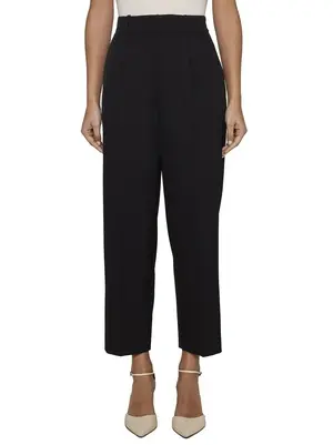 PT TORINO Tailored Fit Trousers - Black