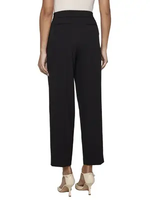 PT TORINO Tailored Fit Trousers - Black