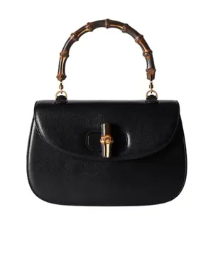 Gucci Bamboo 1947 Medium Bag - Black