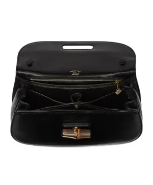 Gucci Bamboo 1947 Medium Bag - Black