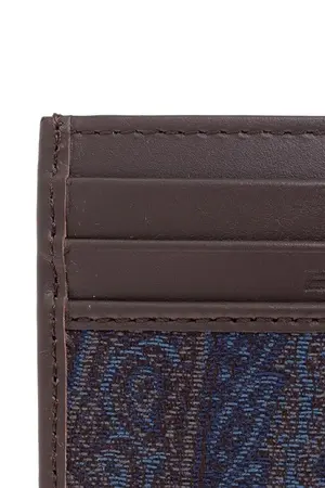 Etro Essential Jacquard Card Holder