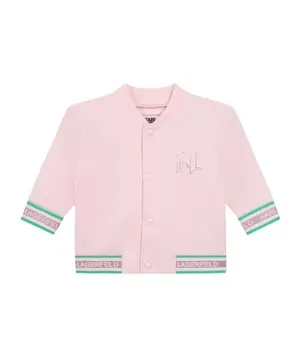 Karl Lagerfeld Short-sleeved T-shirt Long-sleeved Jacket And Pants Three-pack