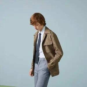 Gucci Gg Silk Jacquard Tie - Black
