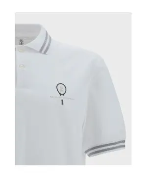 Brunello Cucinelli Short-sleeved Polo Shirt