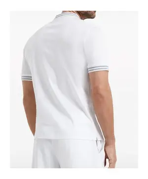 Brunello Cucinelli Short-sleeved Polo Shirt