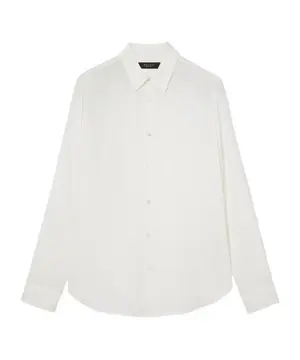 Gucci Collared Long-sleeve Shirt - White