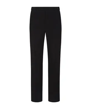 Emporio Armani Tailored Wool Suit Trousers - Black