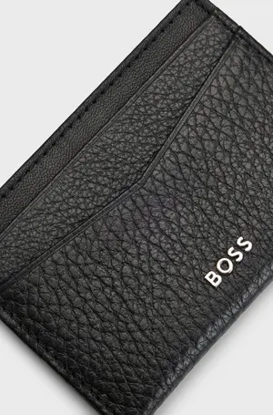 Hugo Boss Soft-leather Wallet With Polished Hardware