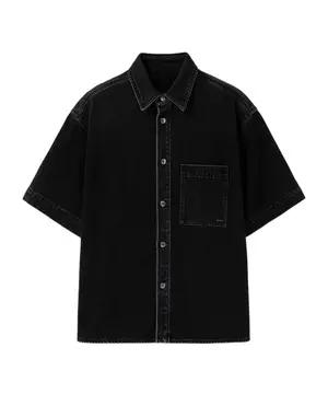 WOOYOUNGMI Cotton-blend Shirt - Black