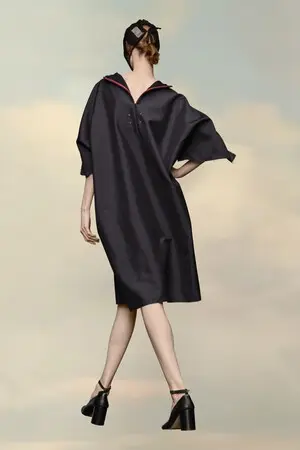 MAISON MARGIELA Crewneck Frayed Edge Dress
