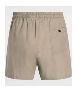 Dolce & Gabbana Cotton Poplin Boxer Shorts - Beige