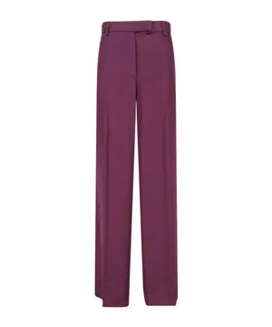 Dries Van Noten Pleated Wide-leg Trousers - Red