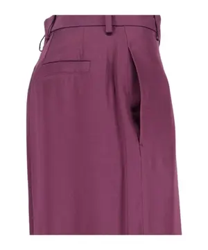 Dries Van Noten Pleated Wide-leg Trousers - Red