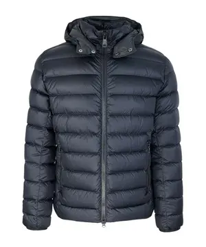 COLMAR Long-sleeved Quilted Hooded Jacket - Black