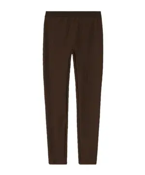 Gucci Gg Jersey Jacquard Leggings - Brown