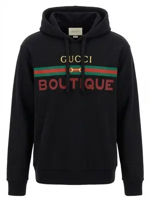 Gucci Boutique Print Hoodie