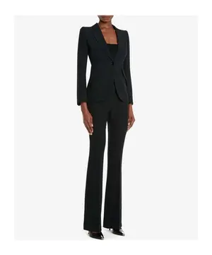 Alexander McQueen Tailored Flared Trousers - Black